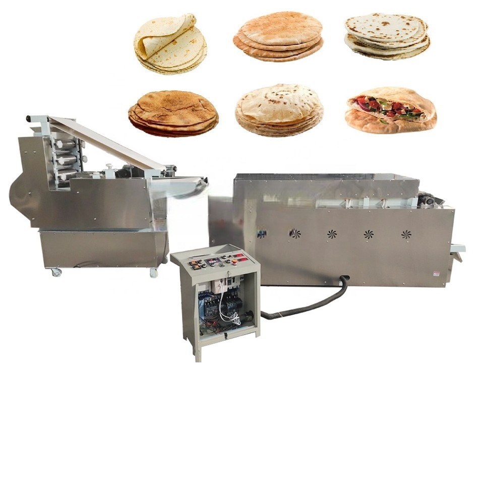 Commerical turkish pita bread making machine naan making machine fully ...