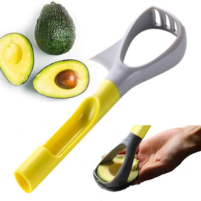 Avocado slicer Multi Function Avocado Masher Fruit Separator with Comfortable Handle Fruit Corer for Apple Pears Bell Peppers BestSuppliers