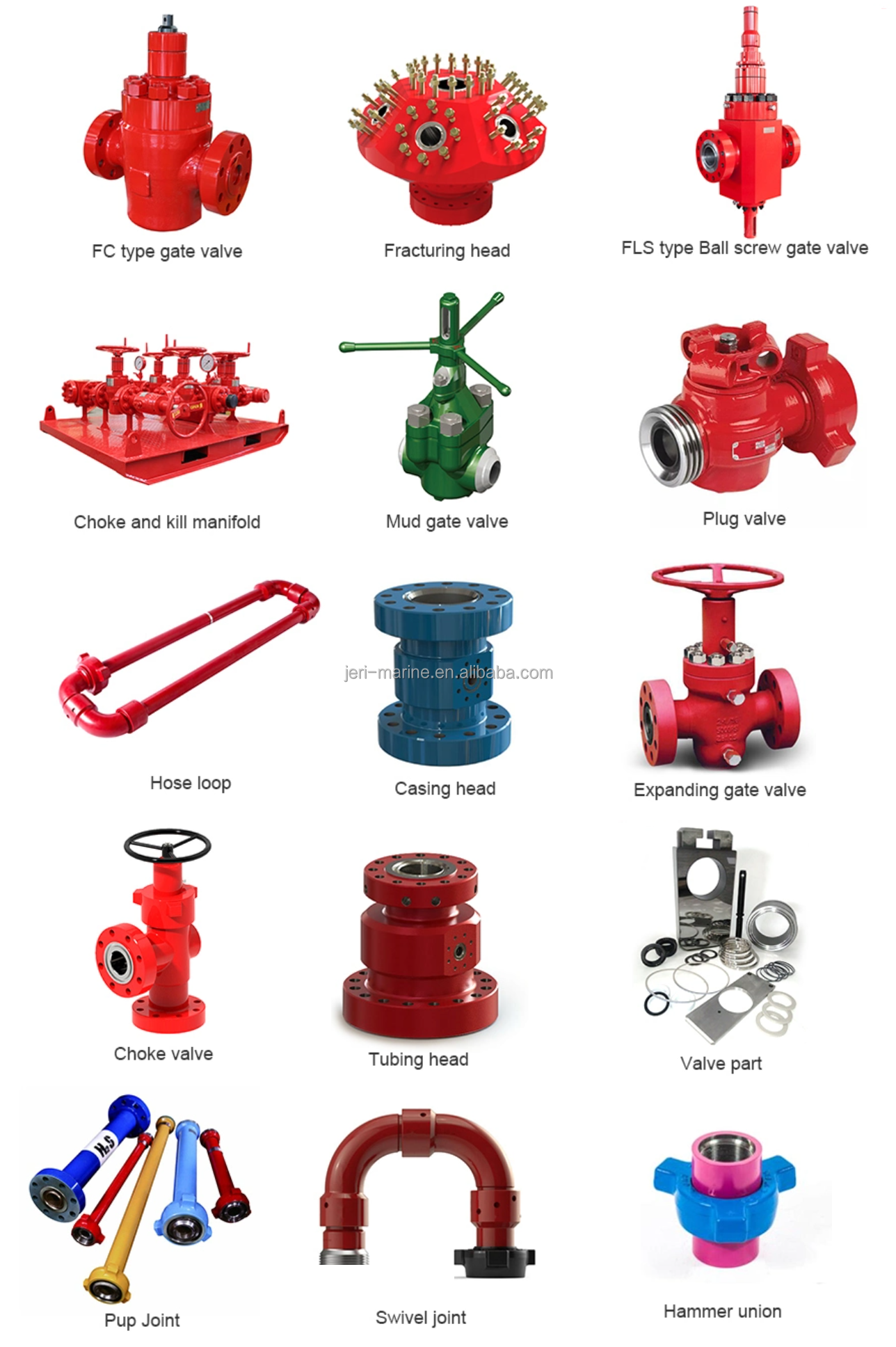 Hydraulic General High Pressure Oil Gate Valves Api 6A Gate Valve for ...