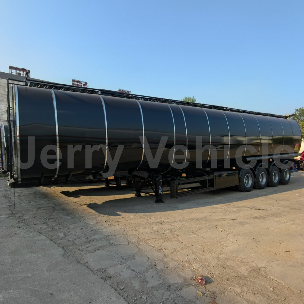 Jerry Vehicle Semi Trailer Bitumen Asphalt Tank Asphalt Storage Tank ...