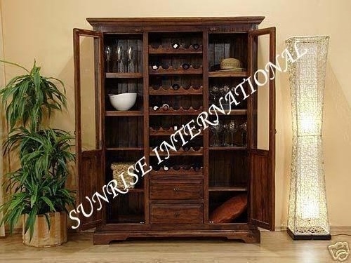 Crockery cabinet wooden store