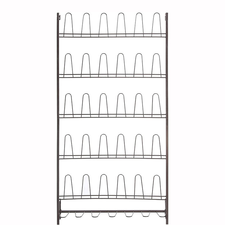 JH-Mech Custom Shoe Storage Rack Organizer Stand 18 Pairs Vertical 5 ...
