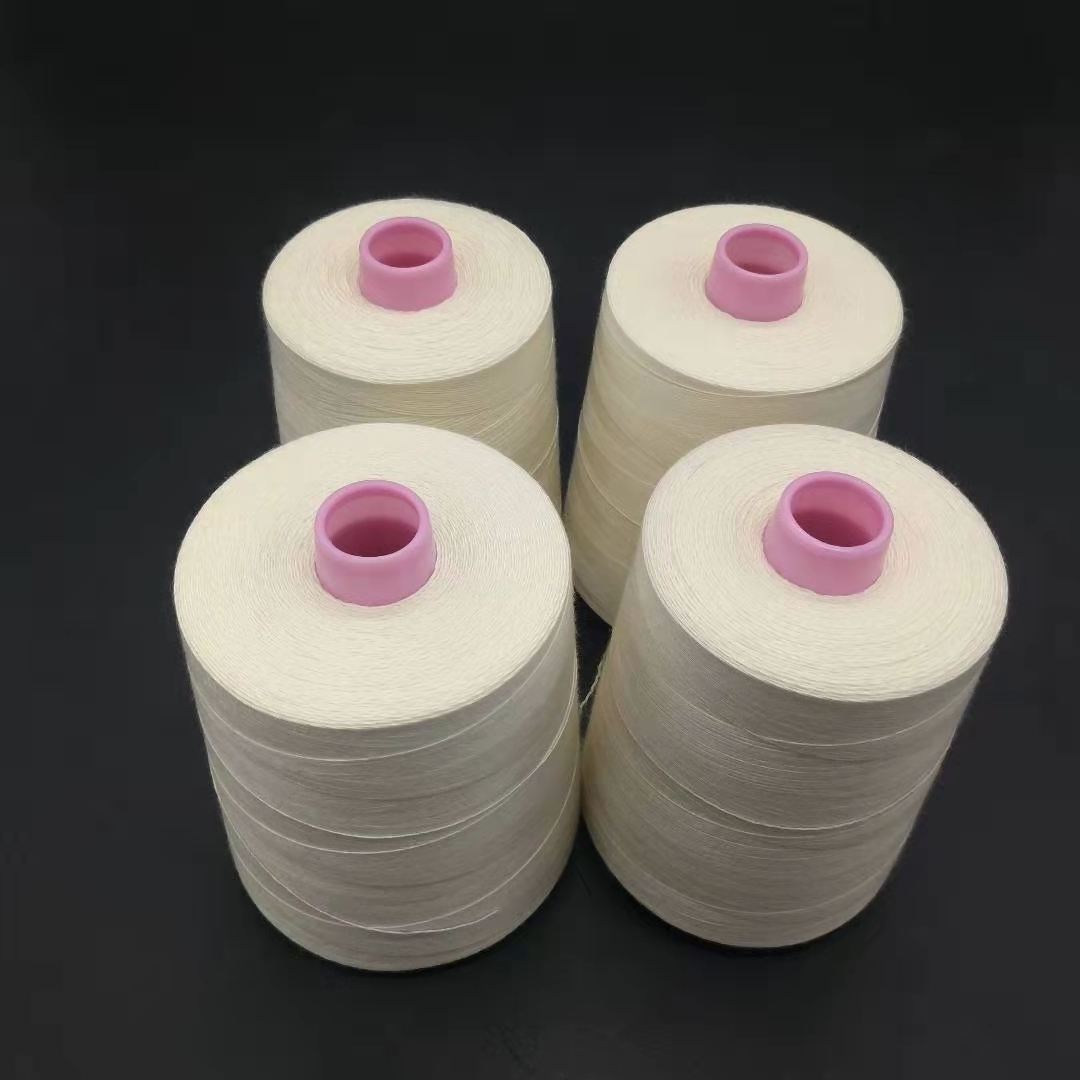 Fire retardant thread Spun aramid sewing thread meta-aramid yarn thread ...
