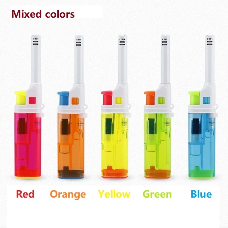 Long Gun BBQ Candle Lighter Open Flame Kitchen Lighters Refillable Gas ...