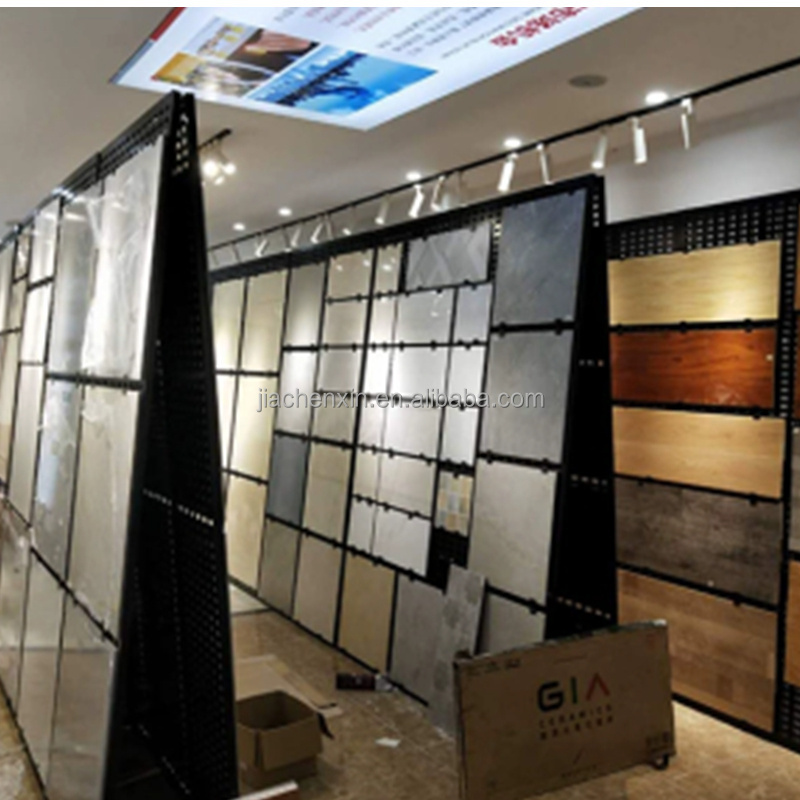 Customize Metal Quartz Granite Stand Push-Pull Sliding Showroom Floor ...