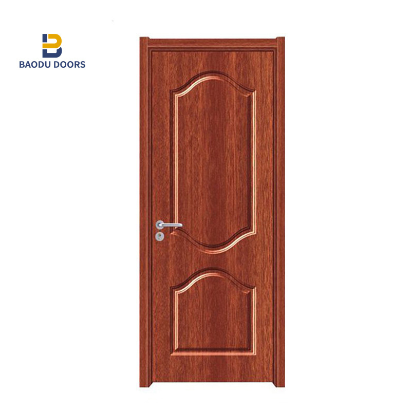 fancy wood door design pvc skin membrane doors interior wooden ...