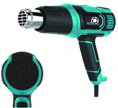 1800 W Temperature Adjustable Hot Air shrink wrap heat gun for pvc cap ...