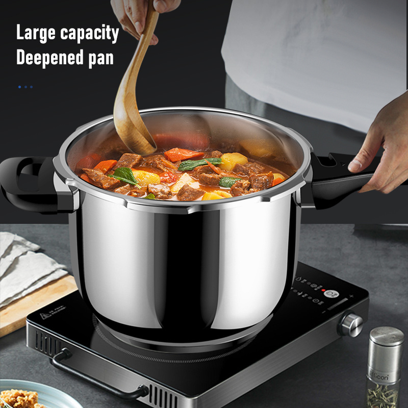 KENGQ High Quality 304 Stainless Pressure Cooker 18-26cm 10 quart ...