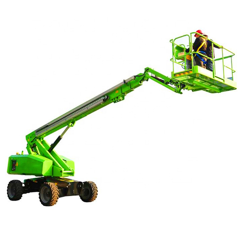 20m Self-propelled Cherry Picker Lift Telescopic Aerial Work Platform ...
