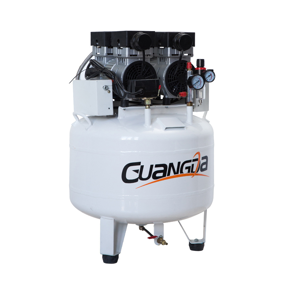 Quiet oil free silent type dental medical air compressor for dental lab ...