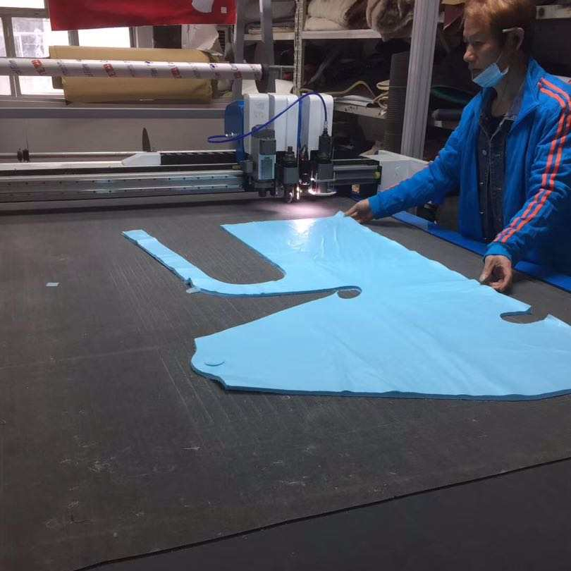 Jindex AI CNC knife cutting machine Fabric Textile Cutting Machine ...