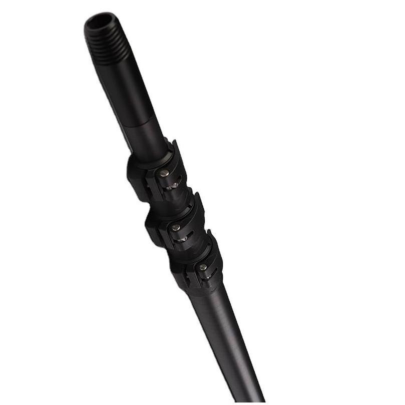 Carbon Fiber tubo de fibra de carbono curvado Curtain Rod Bracket Twist ...