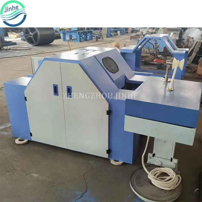 Automatic laboratory sheep wool sliver yarn making machine cotton fiber ...