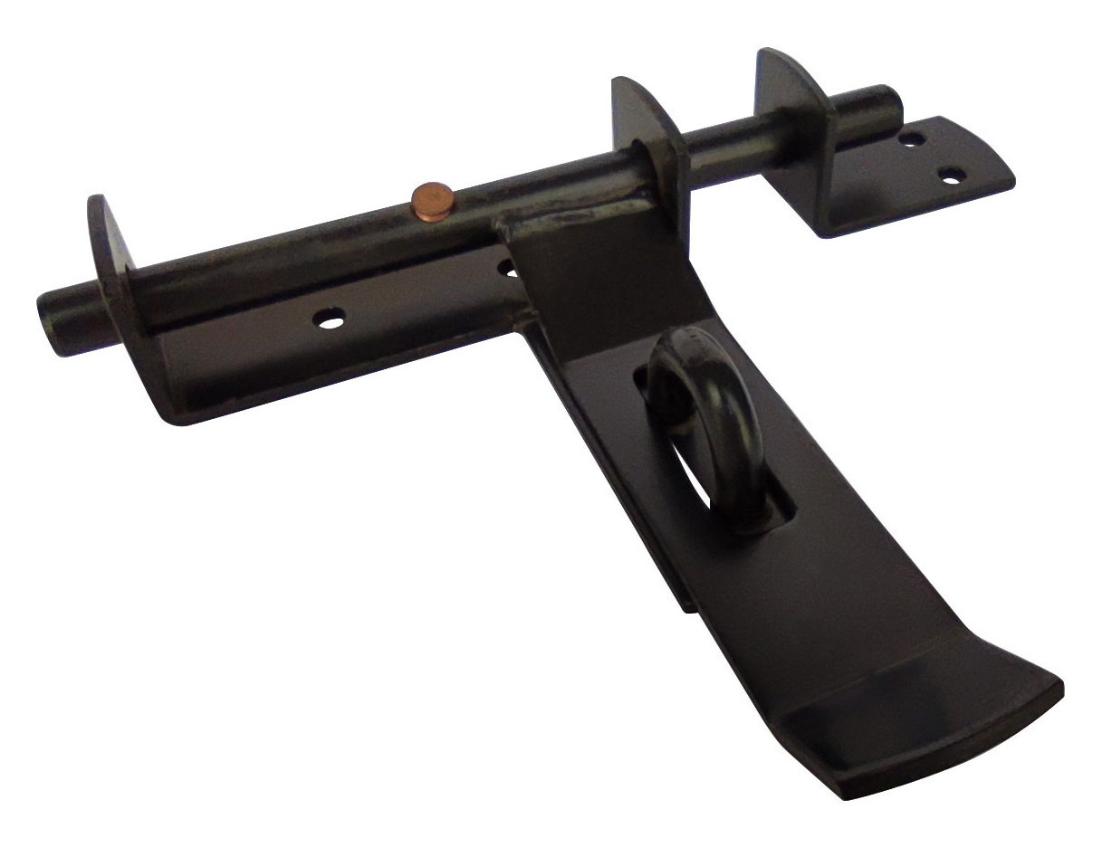 Black Heavy Duty Metal Lift Gate Latch Hardware For Wooden Fence Gate ...