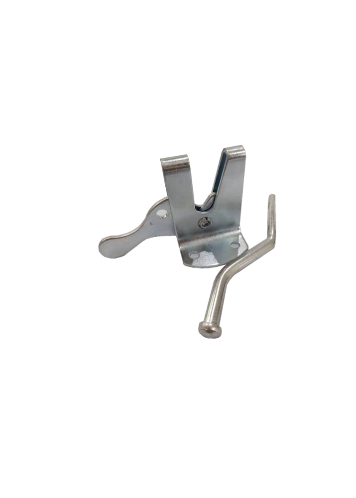 Black Steel Self Locking Automatic Gravity Lever Swinging Steel Gate ...