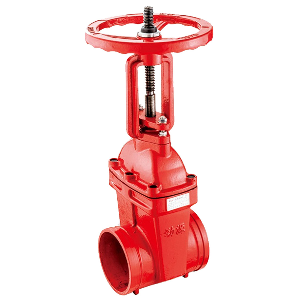 Fire gate valve 300psi flanged gate valves 4inch/6inch cast iron gate ...