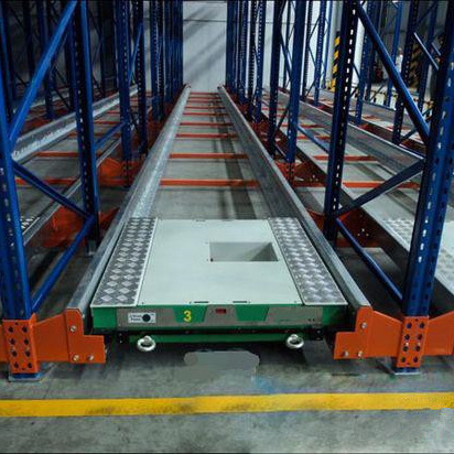 Heavy Duty Deep Storage Metal Shelves Pallet Radio Shuttle Racking ...