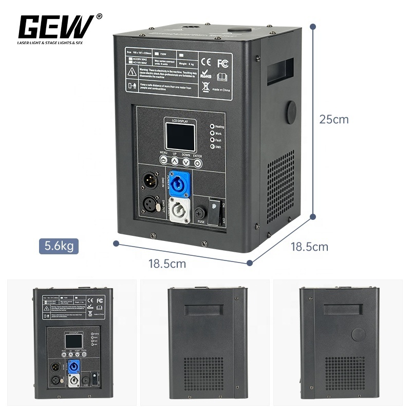 Stage Effect New 750W Mini DMX Wireless Remote Control Pyro Fireworks ...
