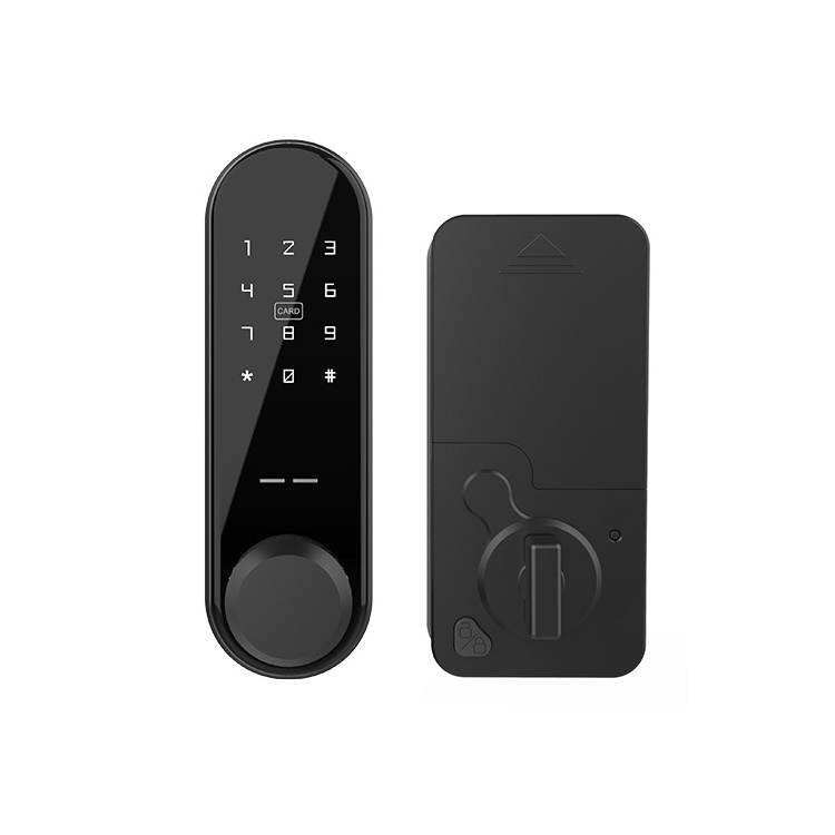 JIXIN 80 Pin Codes Smart Door Lock Fingerprint Smart Lock For Glass ...