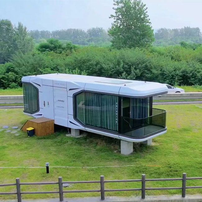 Outdoor Portable Space Capsule House Boat Hotel Room Space Capsule ...