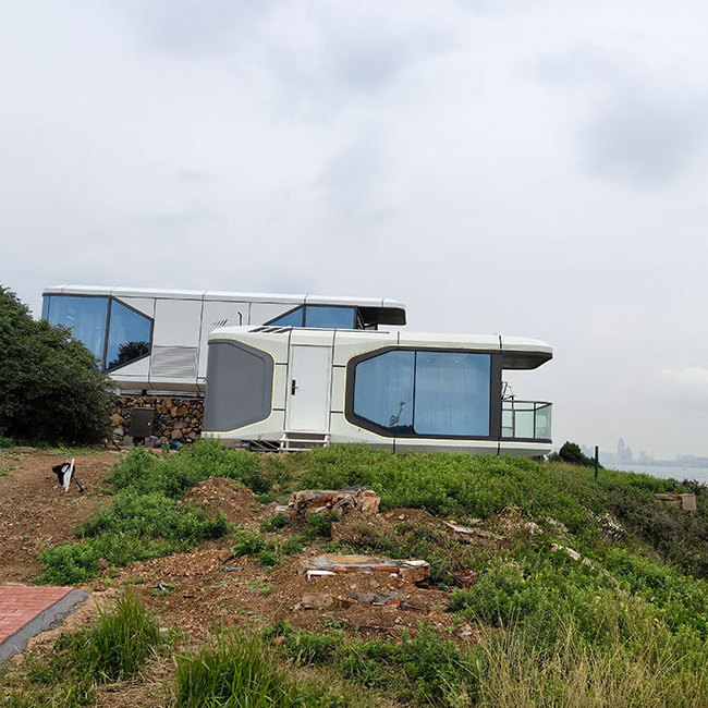 Outdoor Portable Space Capsule House Boat Hotel Room Space Capsule ...