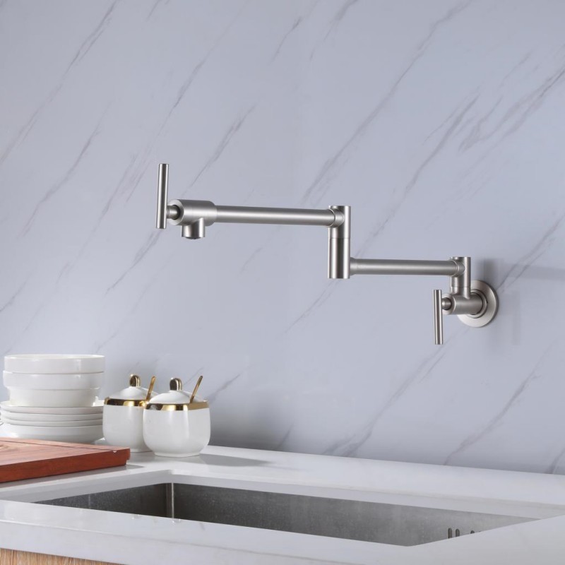 Modern flexible kitchen faucet mixer tap folding kitchen sink faucet ...