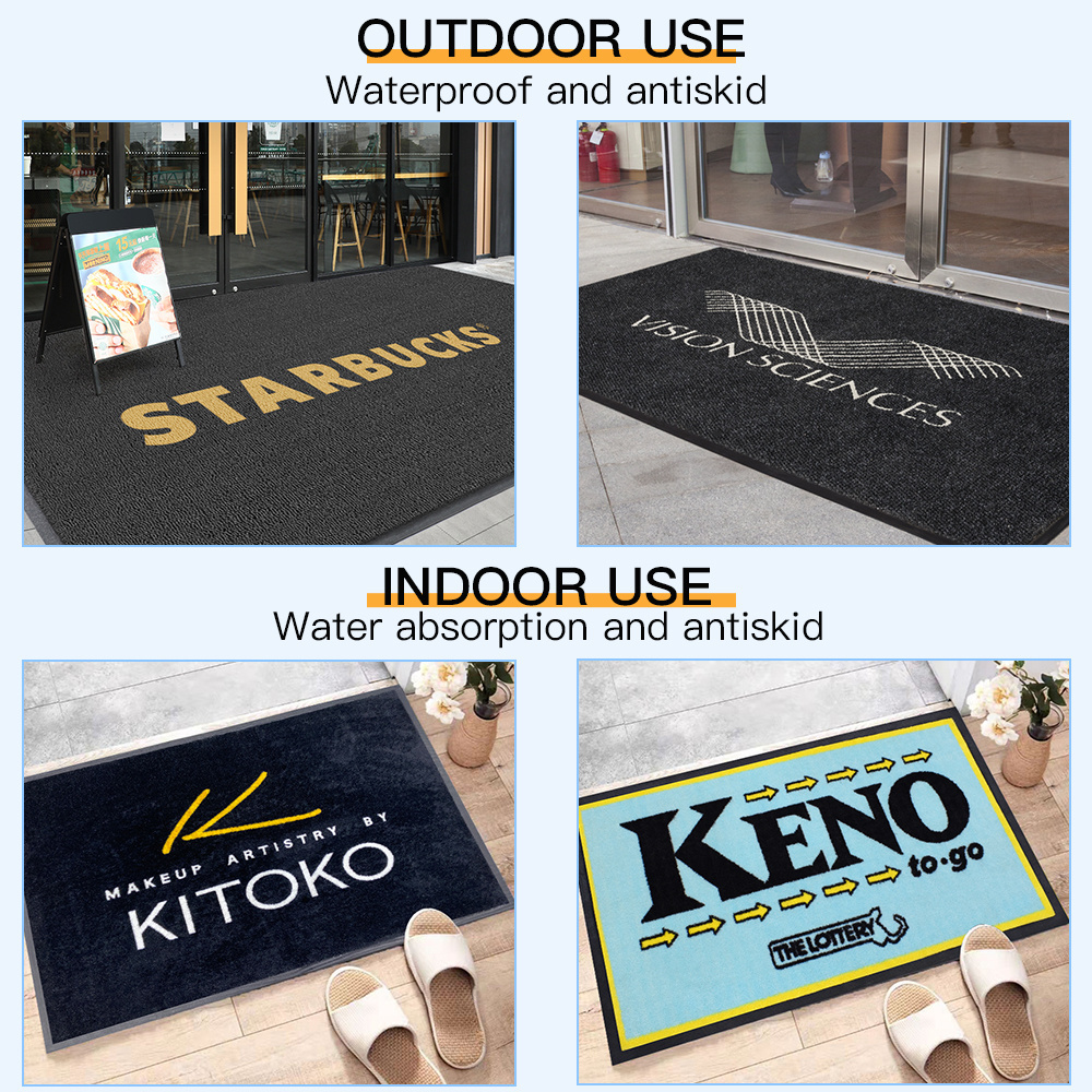 Motorcycle Rubber Mat Garage Indoor or Outdoor Logo Floor carpet ...