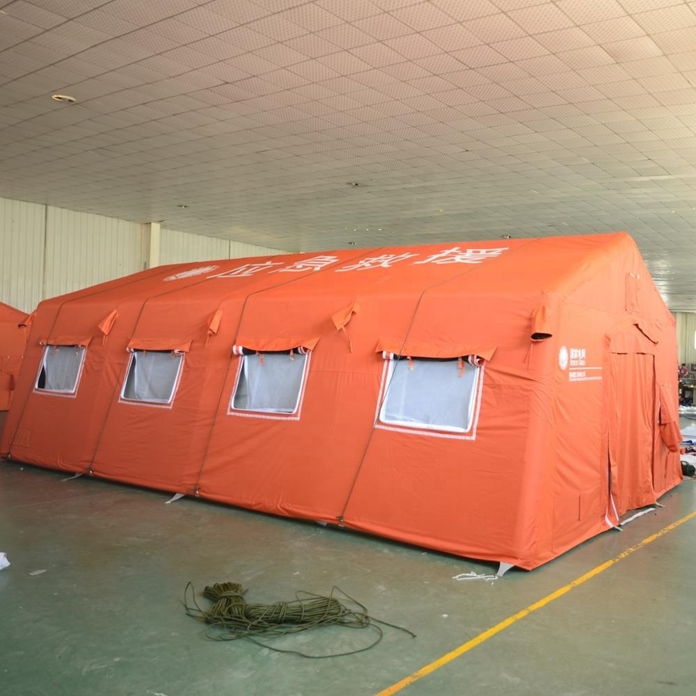 600D oxford fabric inflatable hospital life tent emergency survival ...