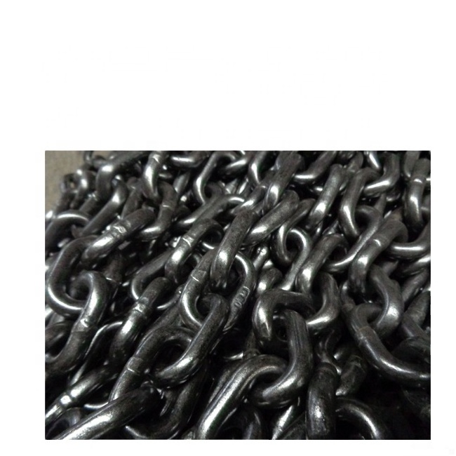 Heavy Duty Painted Black G80 Lifting Chain Welded Link Chain ...