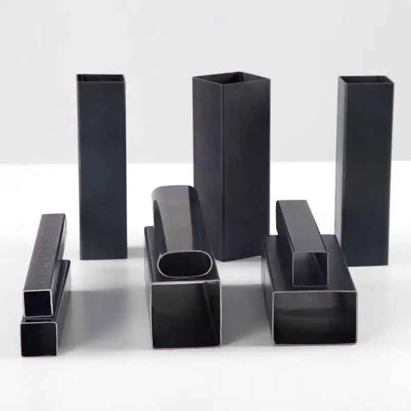 25x50 q235 carbon square tube rectangular hollow tubular steel pipe ...