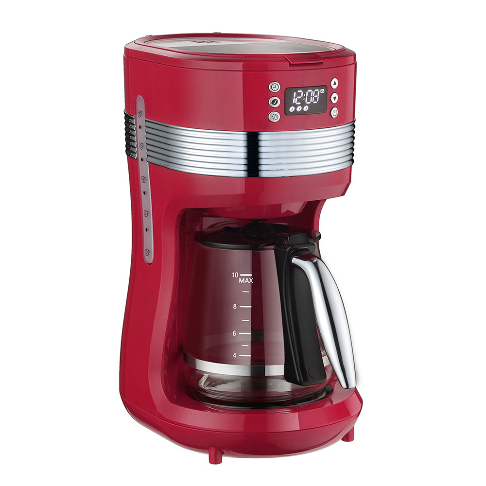 Multi Functional Coffee Brewer Automatic Coffee Machine Pink Electric ...