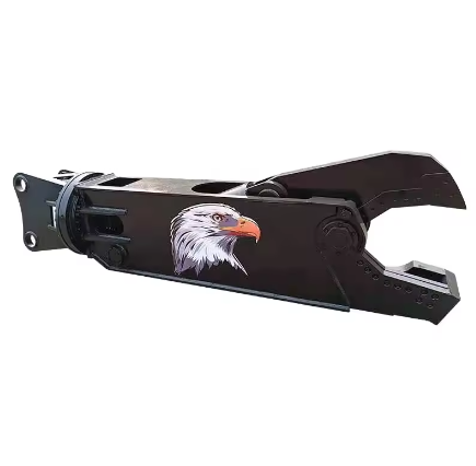 excavator Hydraulic Metal Shears steel plate demolition shear eagle ...