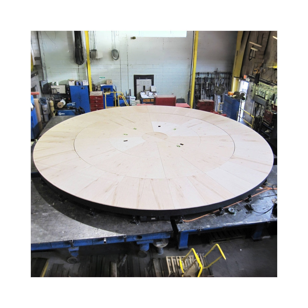 Factory price hydraulic rotating stage lift platform/electric circular ...