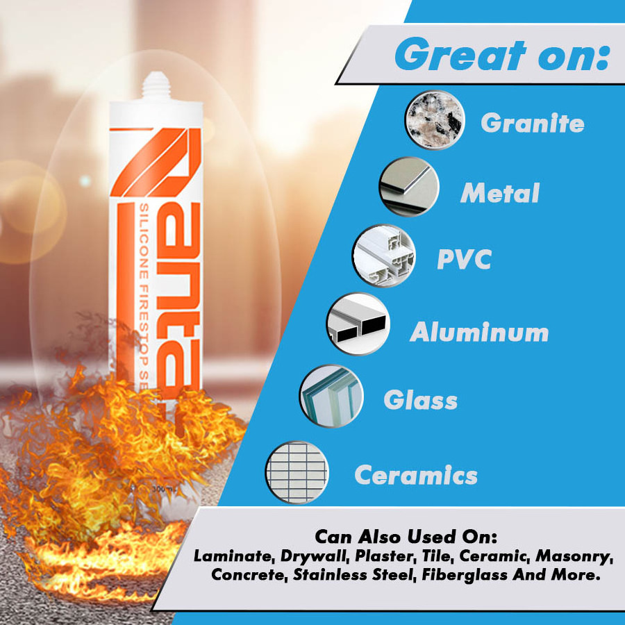 rtv quickly drying fireproof waterproof silicone rubber glue adhesive ...