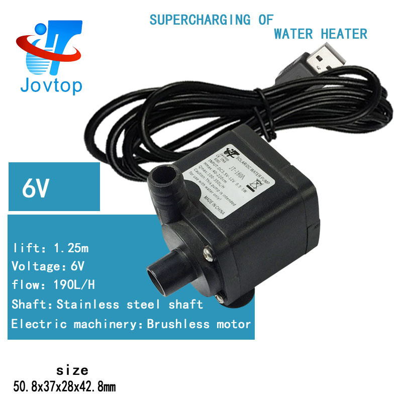 usb5v12v24v mini dc pump water cooling pump for computer ...