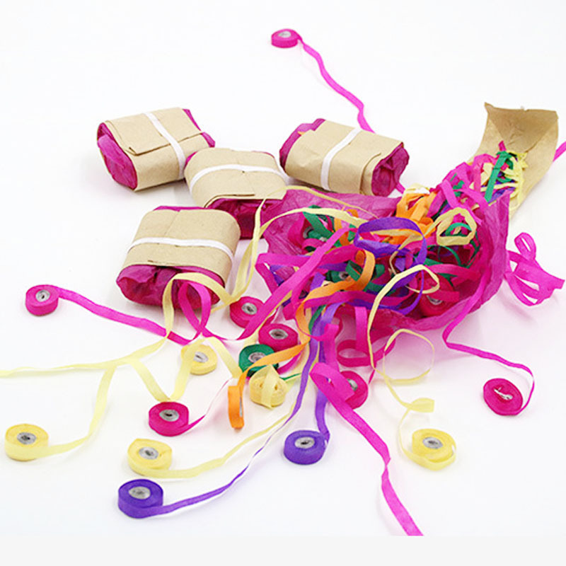16 tips hand throwing paper magic streamer for party wedding stage ...