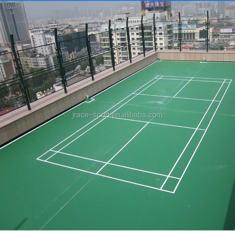 outdoor and indoor plastic rubber badminton court floor mat ...