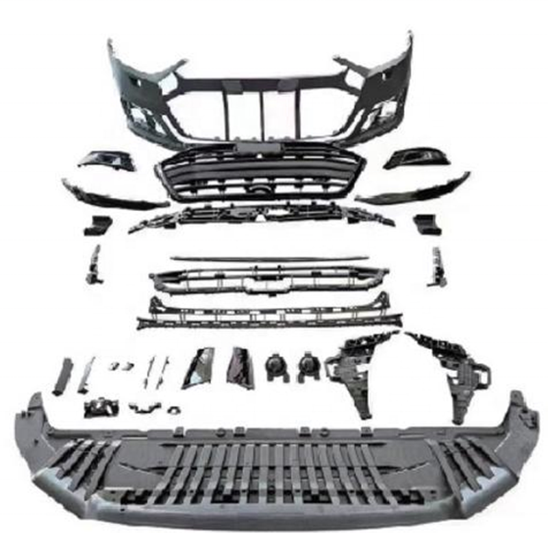 For Audi A8 front bumper body kit upgrade D5 S8 style car grille 2019 ...