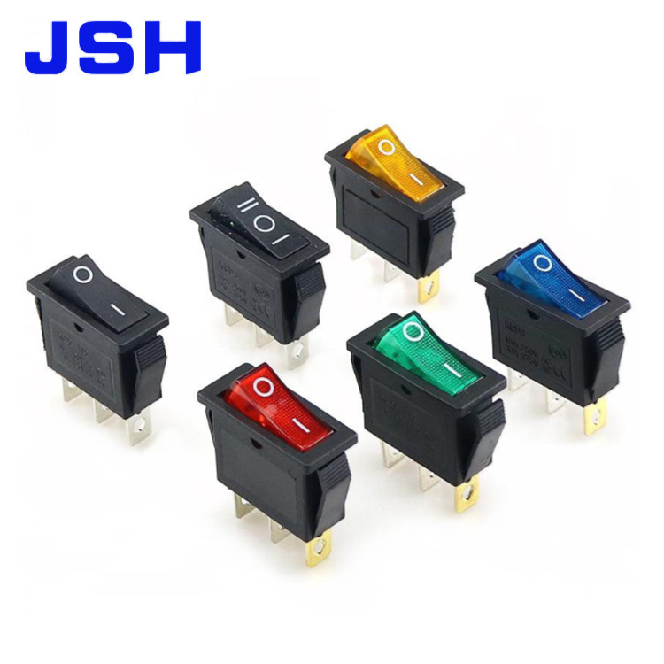Key lighting switch SPST T85 AC power electronic switch rocker arm ...