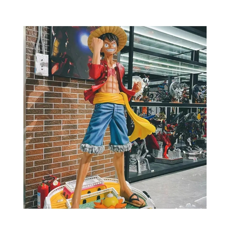 High quality anime figure resin statue One piece character life size 1: ...