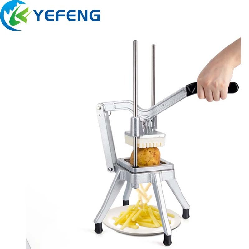 Commercial Stainless steel potato cutter Hand-operated potato slicer ...