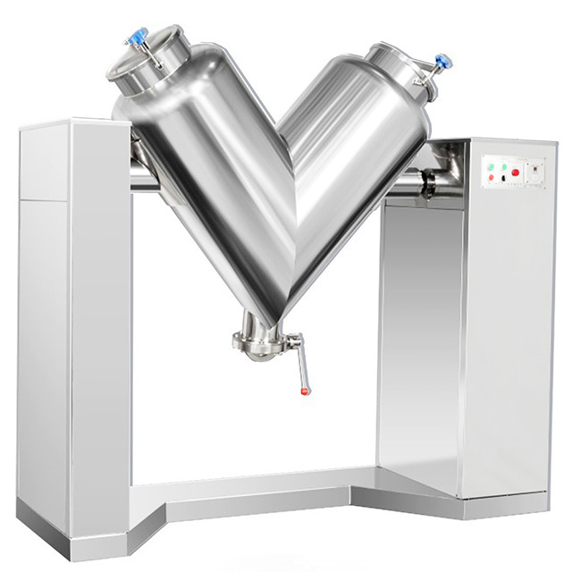 food grade coffee powder 100 kg v type powder mixer auto paint color ...