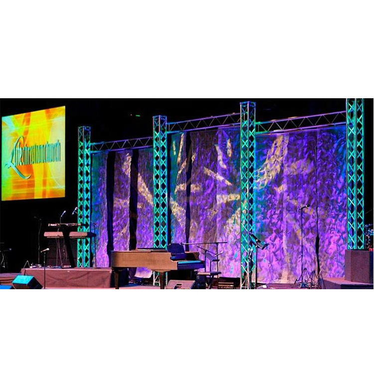Custom Romantic Wedding Used Heart-shaped Aluminum Truss Stage Backdrop ...