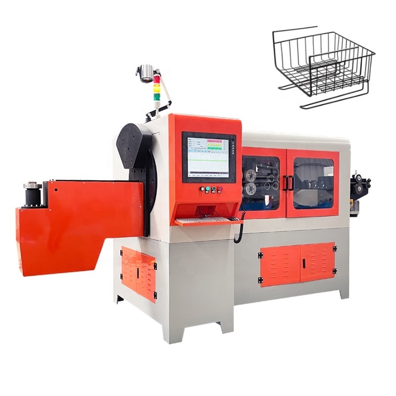 Round steel bar 3d cnc wire bending machine Automatic 3D wire bending ...