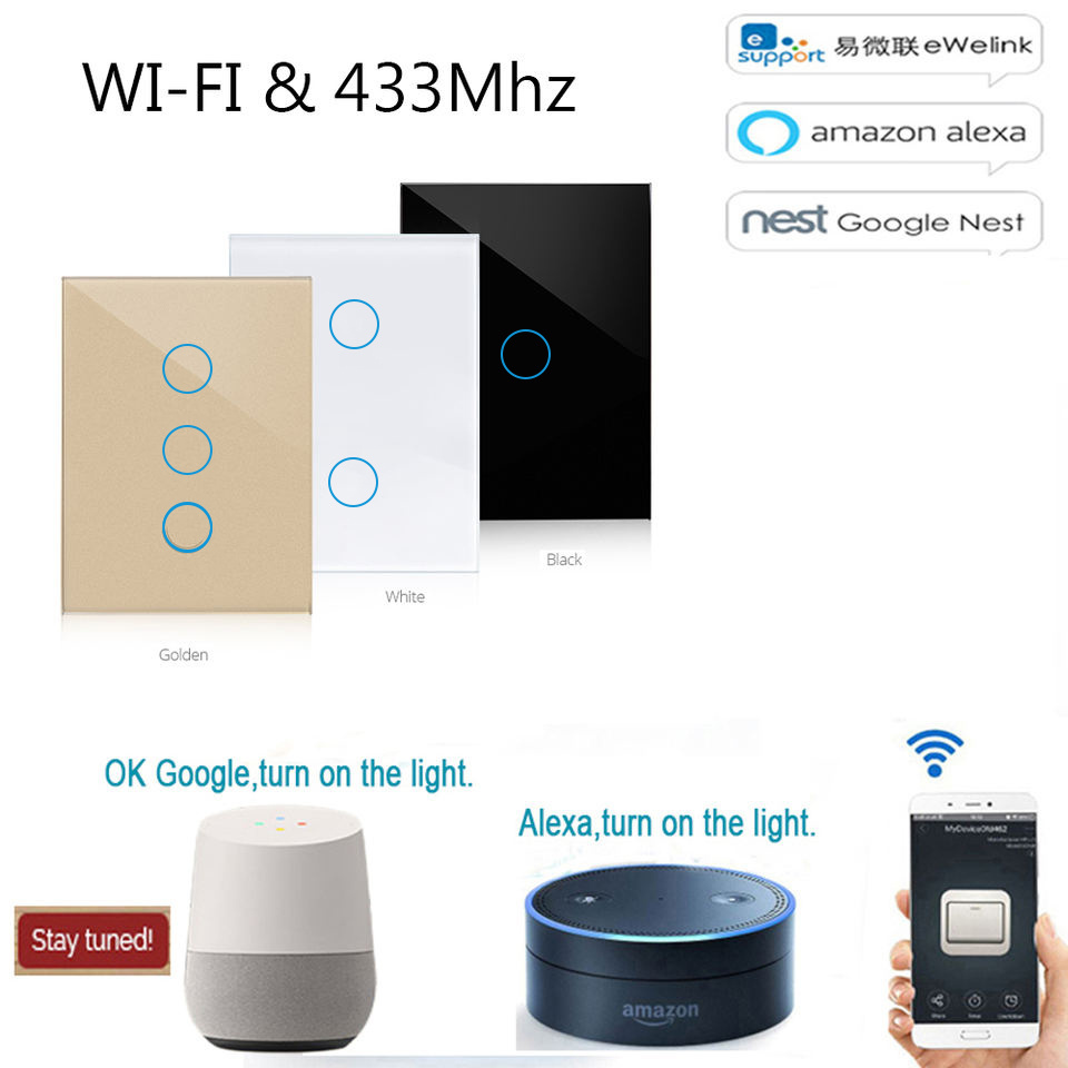 Intelligent Switch Without Neutral Wire 110v 240v Wifi Controlled Power ...