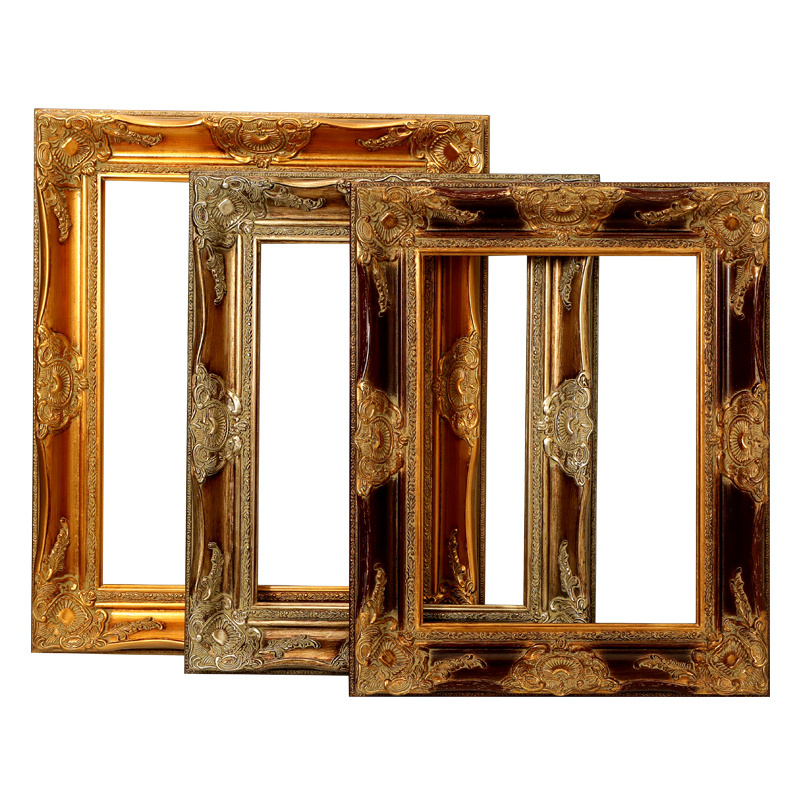 Custom Antique Frame Baroque Gold Picture Frame Wood Painting Frame ...