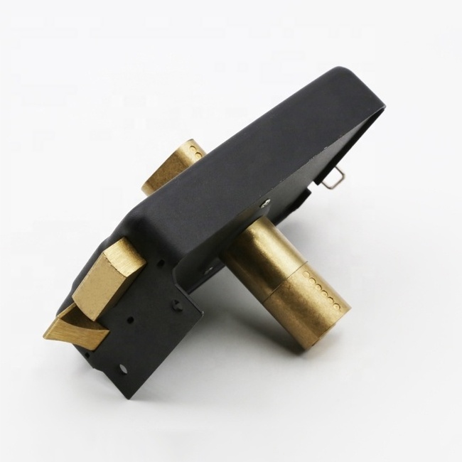 Anti-theft Door Rim Lock Long Rim Lock For Thicker Door Brass Lock ...