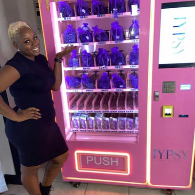 JW Perfume crystal candles beauty vending machine touch screen Lashes Vending Machine Beauty Vending Machine For False Lashes BestSuppliers