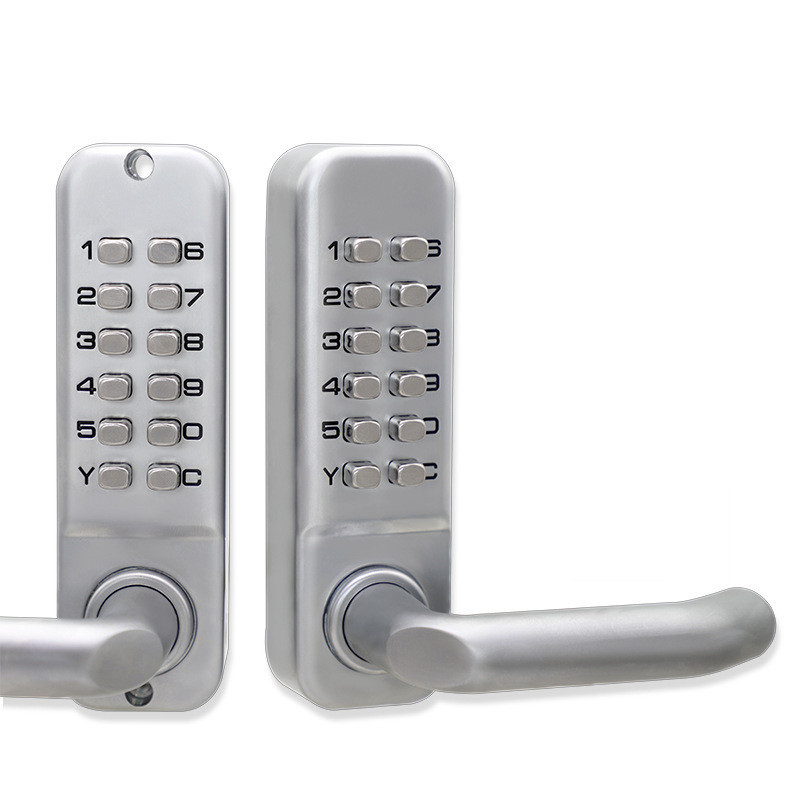 Mechanical Push Button Keyless Keypad Pin Code Entry Password Gate Door ...
