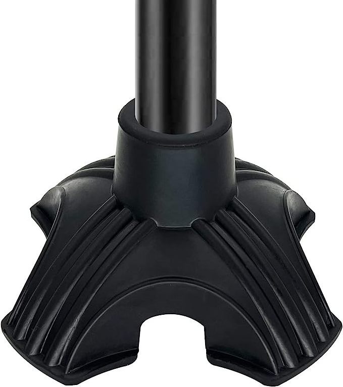 Cane Tips - 1 Inch Heavy Duty Rubbers Self Standing Quad Base ...